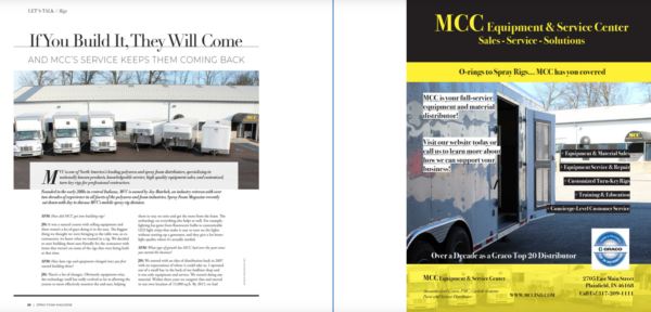 MCC Equipment & Service Center - Spray Foam Distributors